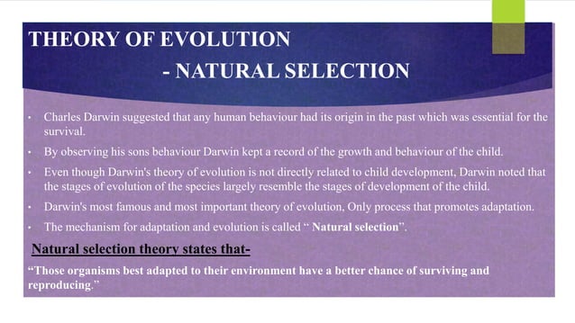 Ethological theories.pptx | Genetics | Science