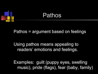Ethos.pathos.logos 2 | PPT