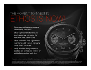 Ethos introduction | PDF