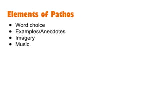 Ethos pathos logos | PPT