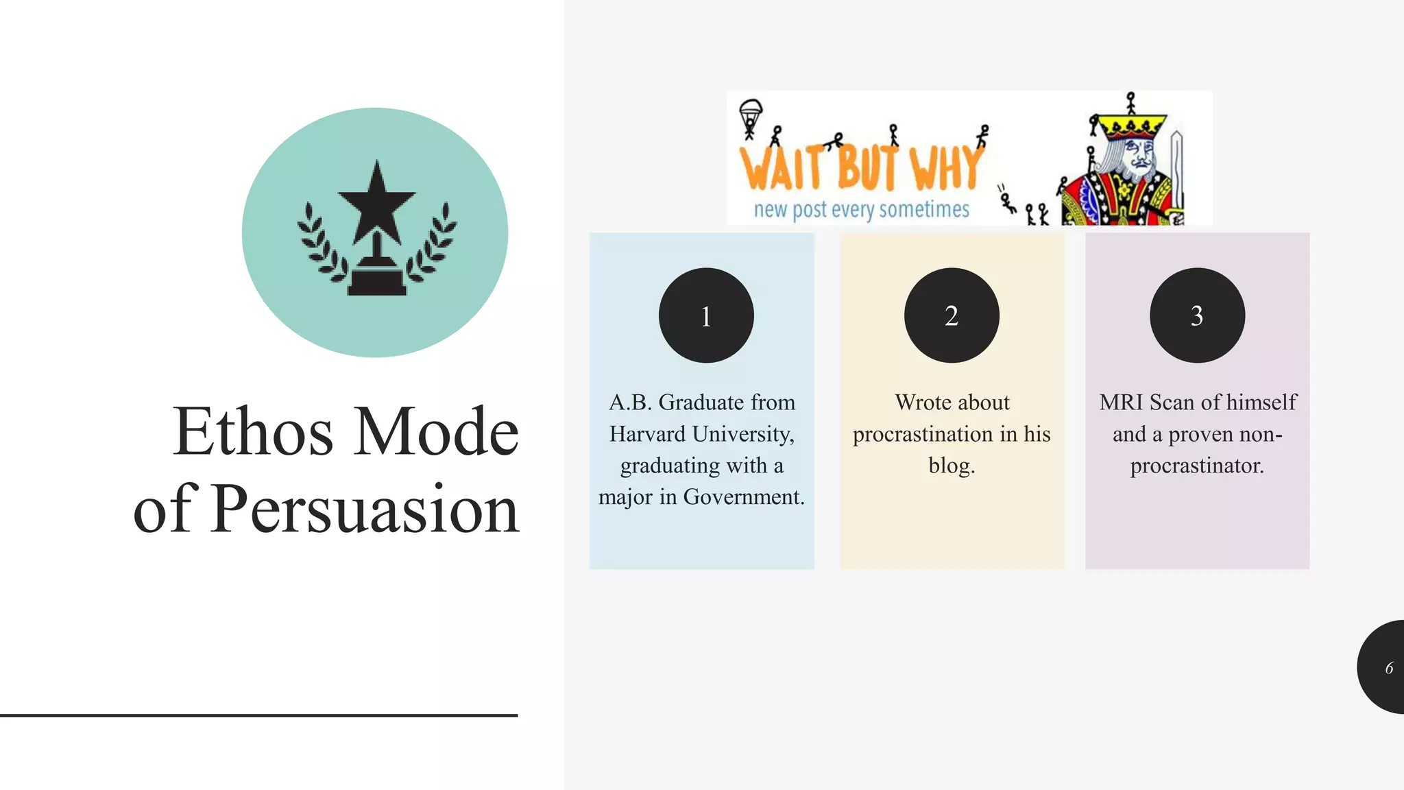 Aristotle's Three Modes of Persuasion: Ethos, Logos and Pathos | PPTX