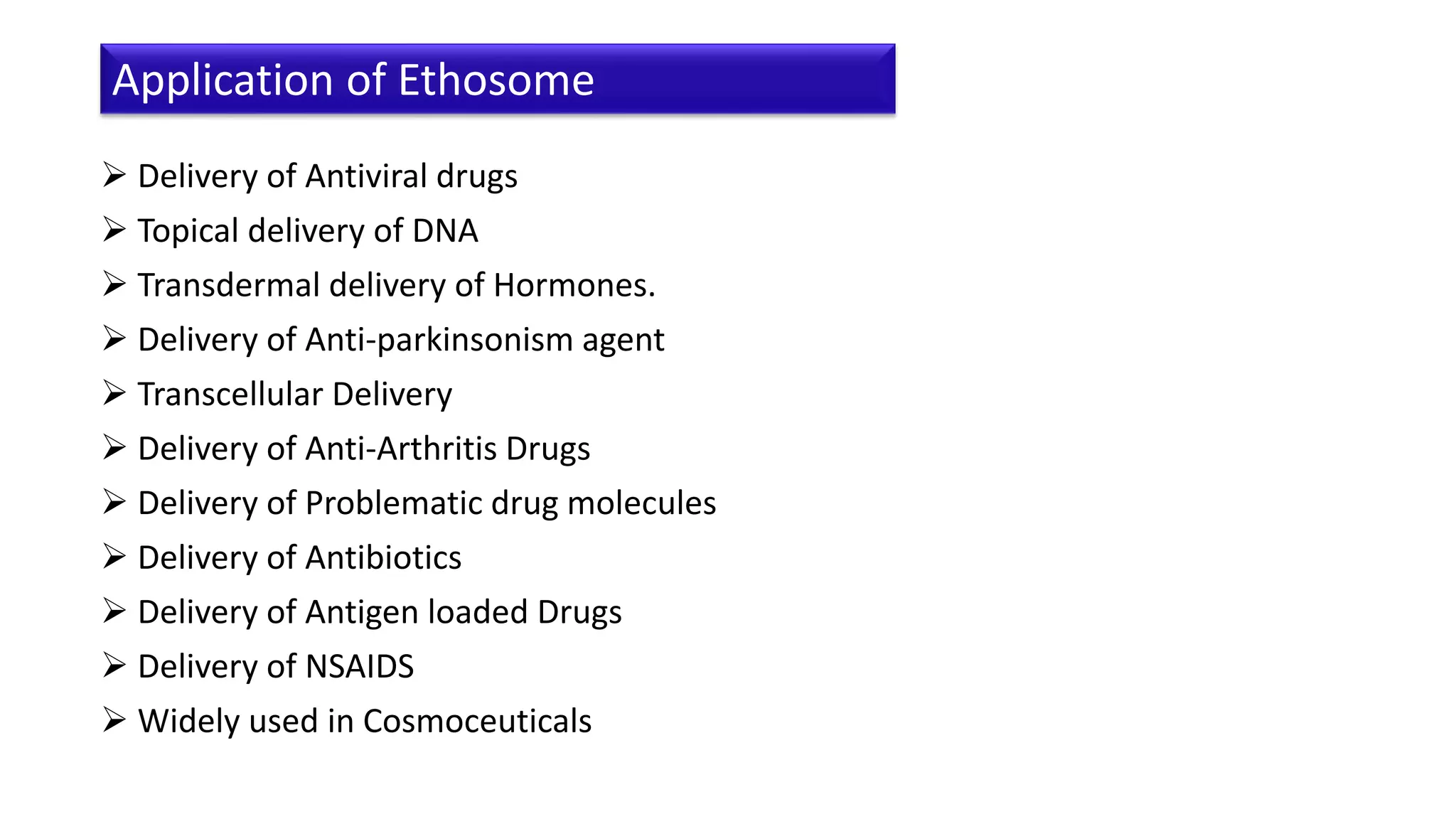 Ethosomes | PPTX