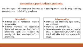 Ethosomes: formulation and particle size determination | PPTX
