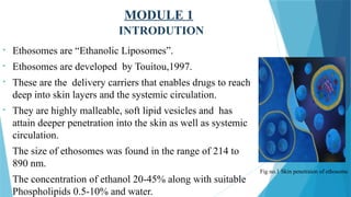 NOVEL DRUG DELIVERY SYSTEMS ETHOSOMES PPT PRESENTATION.pptx