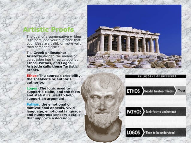 Ethos, pathos, and logos | PPTX