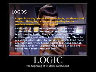 Ethos, pathos, and logos | PPTX