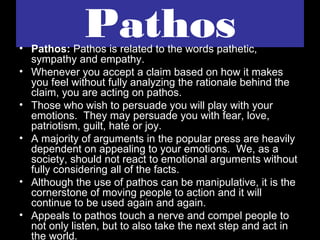 Ethospathos logos | PPT