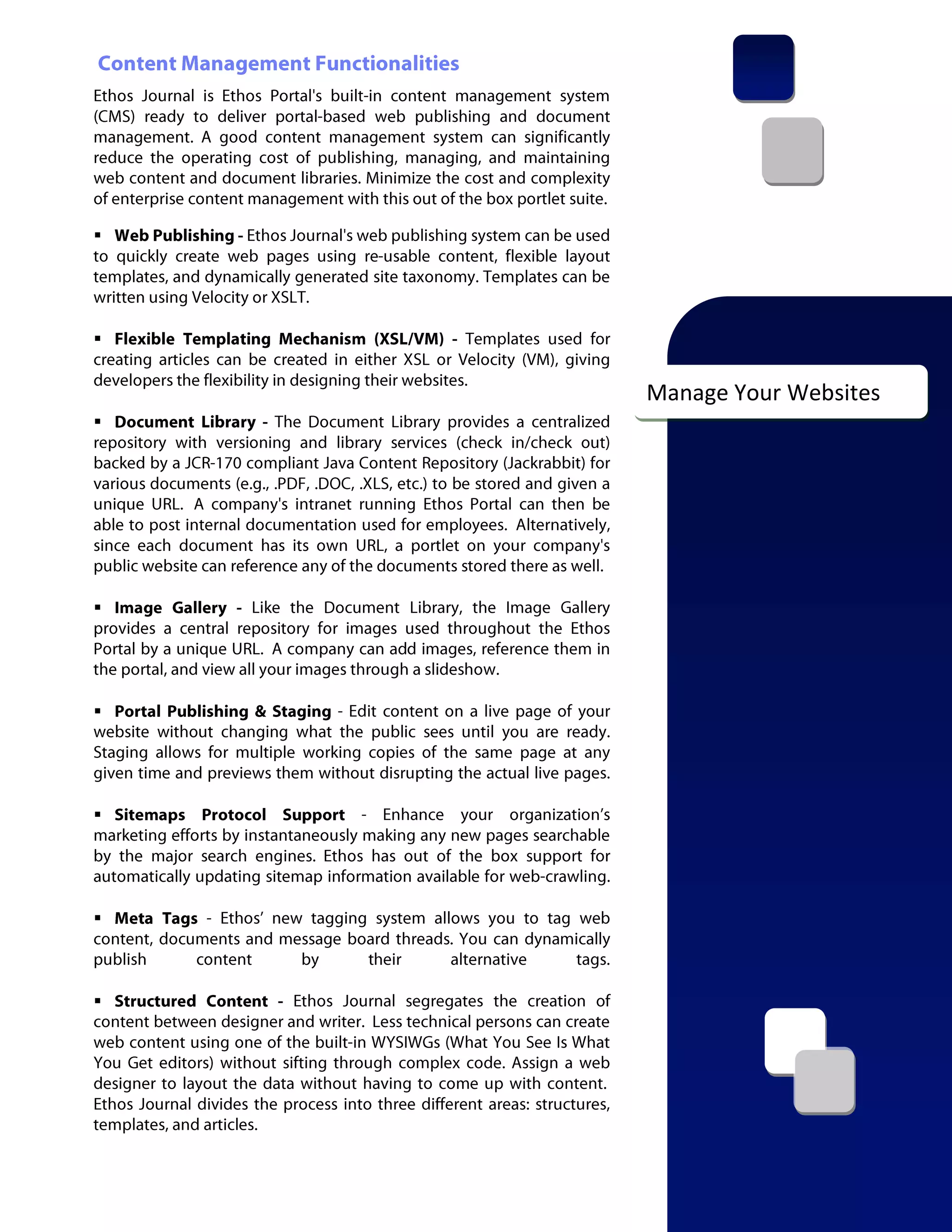 Ethos Portal Overview Rev4 L | PDF | Computing | Technology & Computing