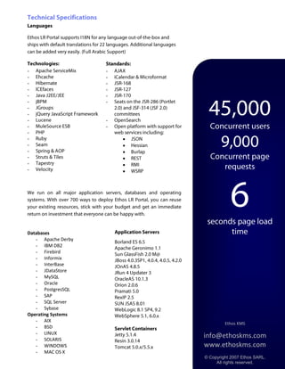 Ethos Portal Overview Rev4 L | PDF | Computing | Technology & Computing