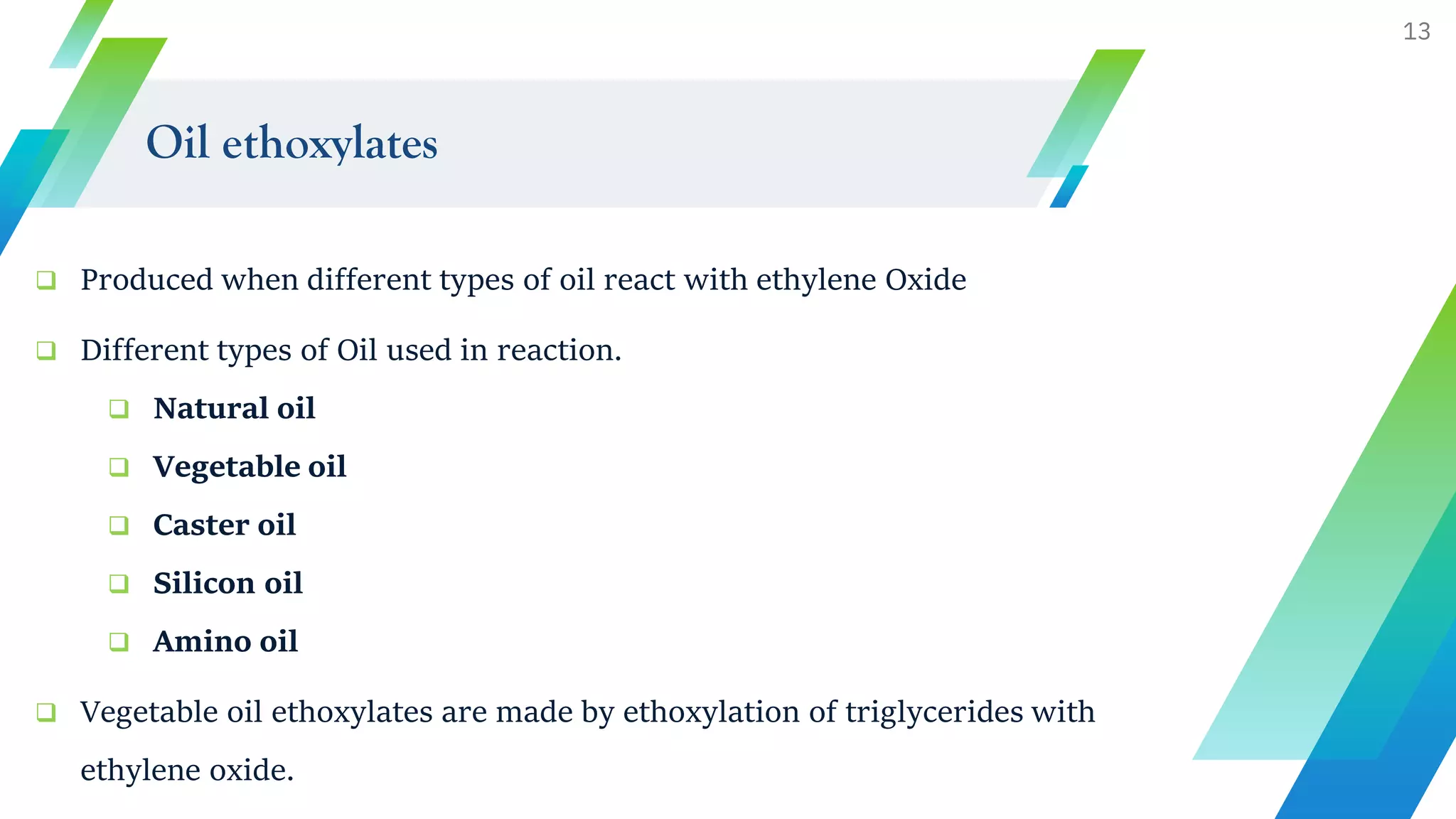 Ethoxylates | PDF