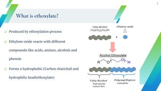 Ethoxylates | PDF