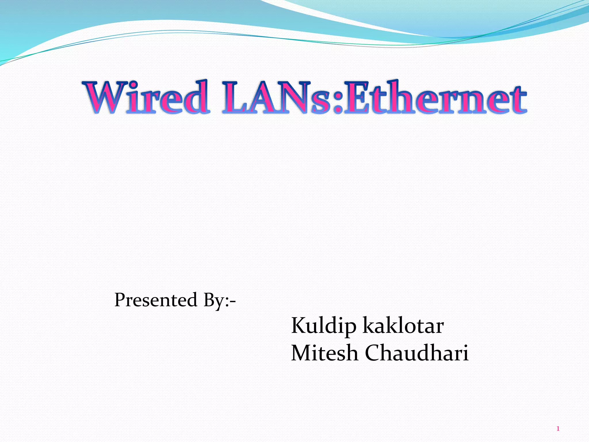 Ethernet Computer Network Pptx Computer Networking Computing