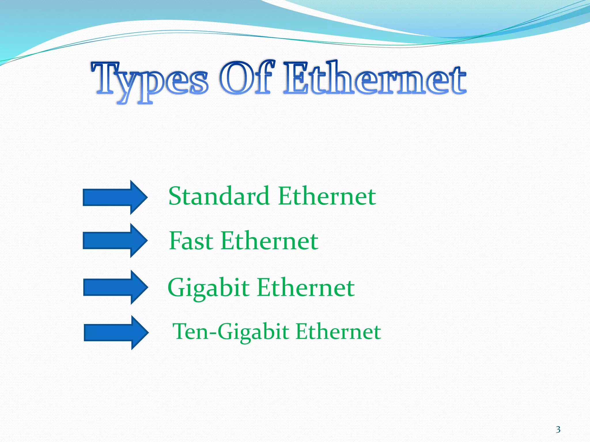 Ethernet Computer network | PPTX