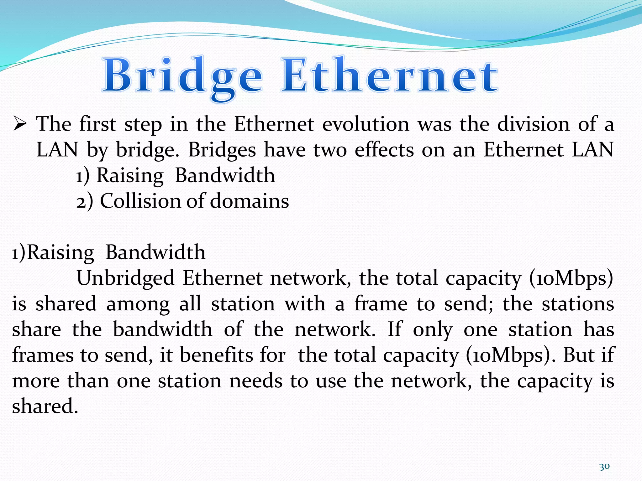 Ethernet Computer network | PPTX