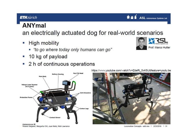 Robotics Of Quadruped Robot Pptx