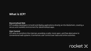 🌐 Revolutionizing the Internet: Introducing Internet Computer Protocol (ICP) 🌐 | PPT