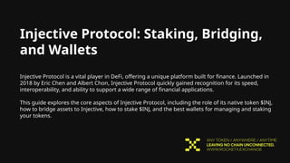 🚀 Injective Protocol: The Future of DeFi is Here! 🌐💰 | PPT
