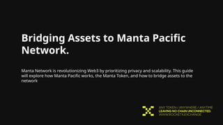 🔥 Revolutionizing Privacy in Web3: Enter Manta Network! 🔐 | PPT