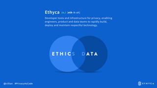 #DEVWEEK2020 Data Privacy in the Tech Stack & CI/CD Process | PDF | Databases | Computer ...