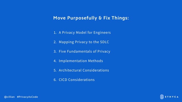 #DEVWEEK2020 Data Privacy in the Tech Stack & CI/CD Process | PDF ...