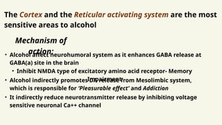 Ethyl Alcohol ppt pharmacology powerpoint | PPTX