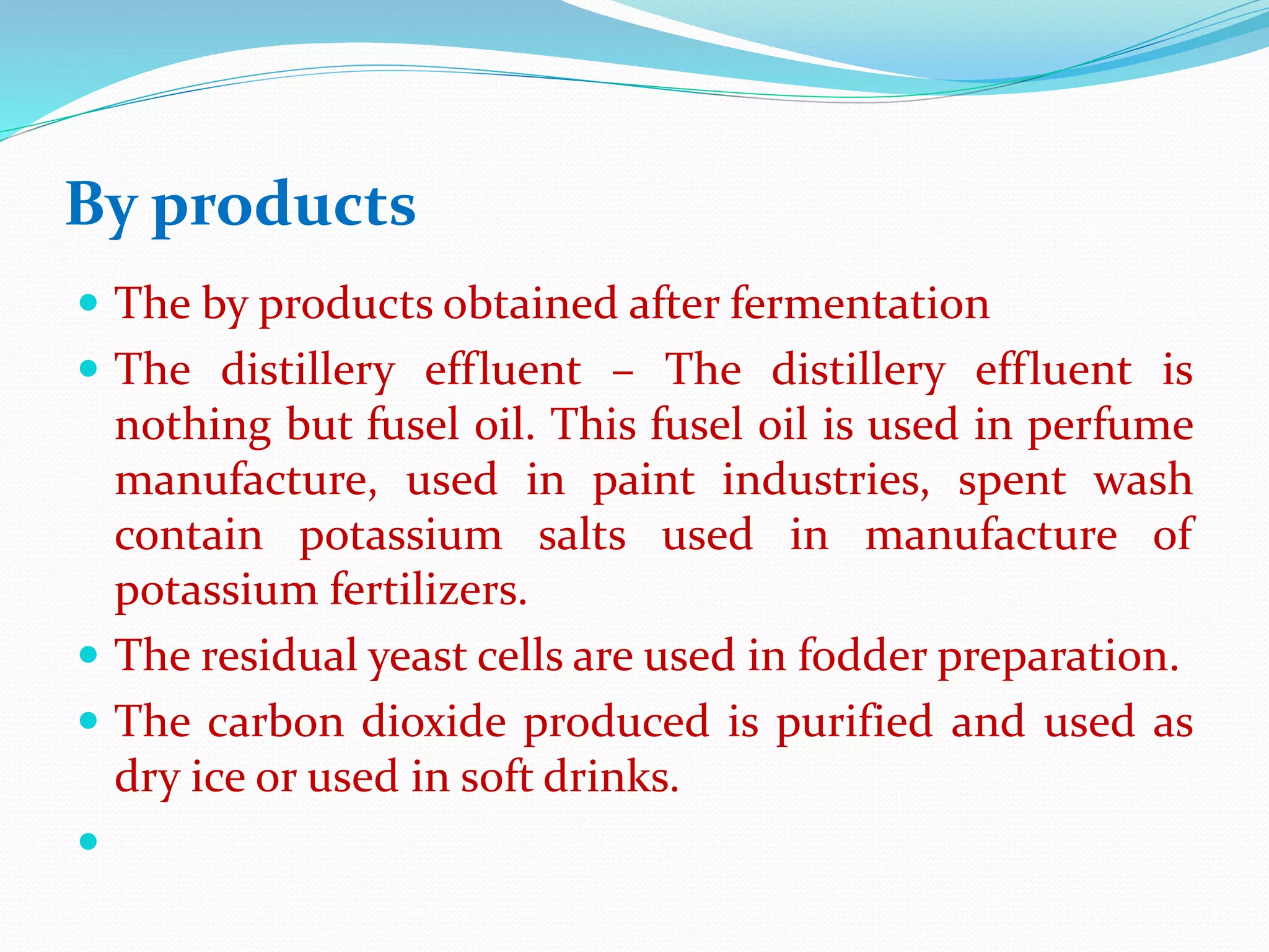 Ethyl alcohol production | PPTX