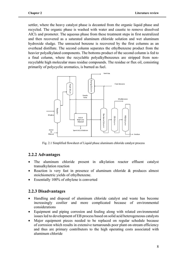 Ethylbenzene capstone project senior project_chemical engineering_port ...