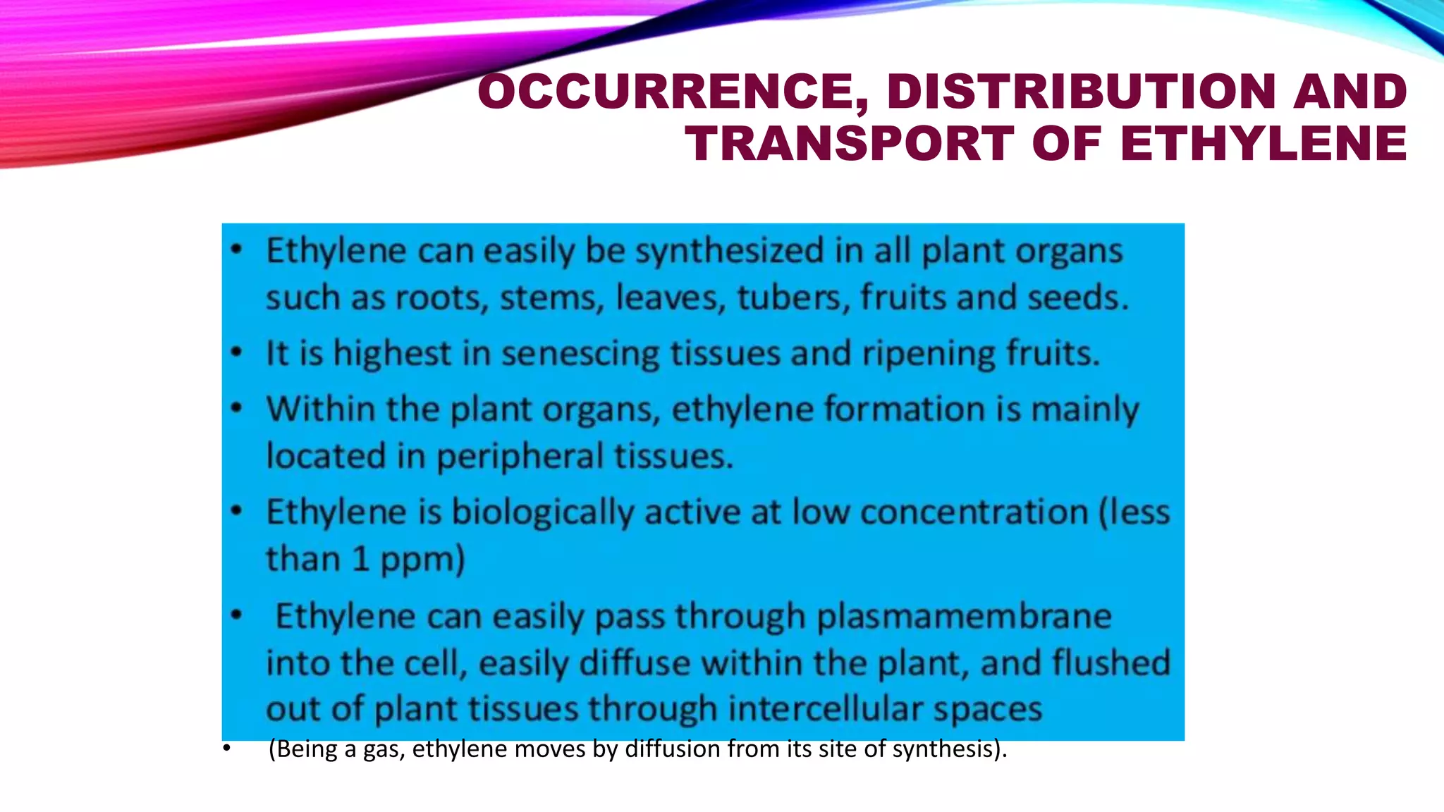 Ethylene | PPTX