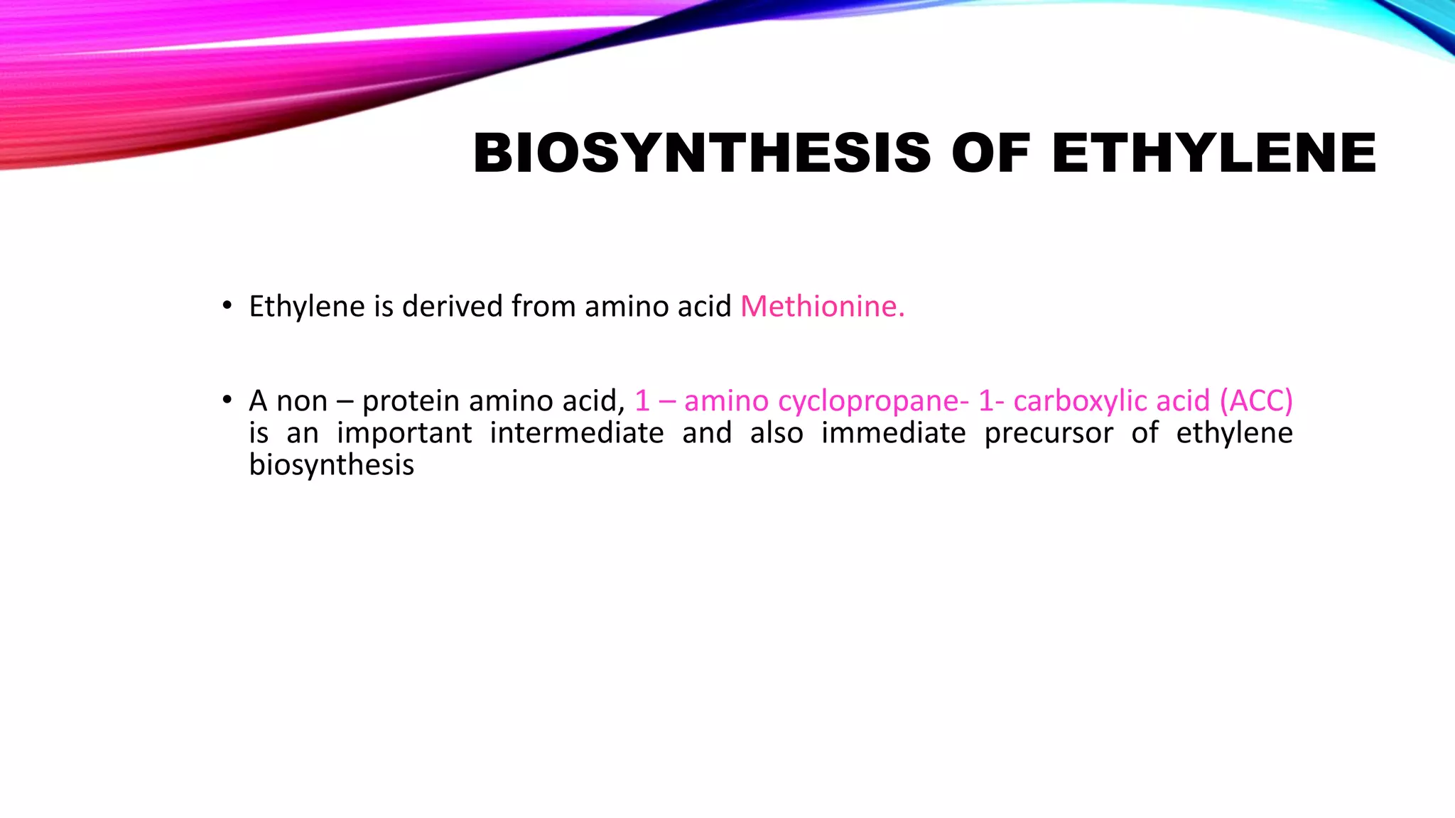 Ethylene | PPTX