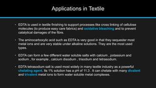 Ethylenediaminetetraacetate EDTA | PPTX
