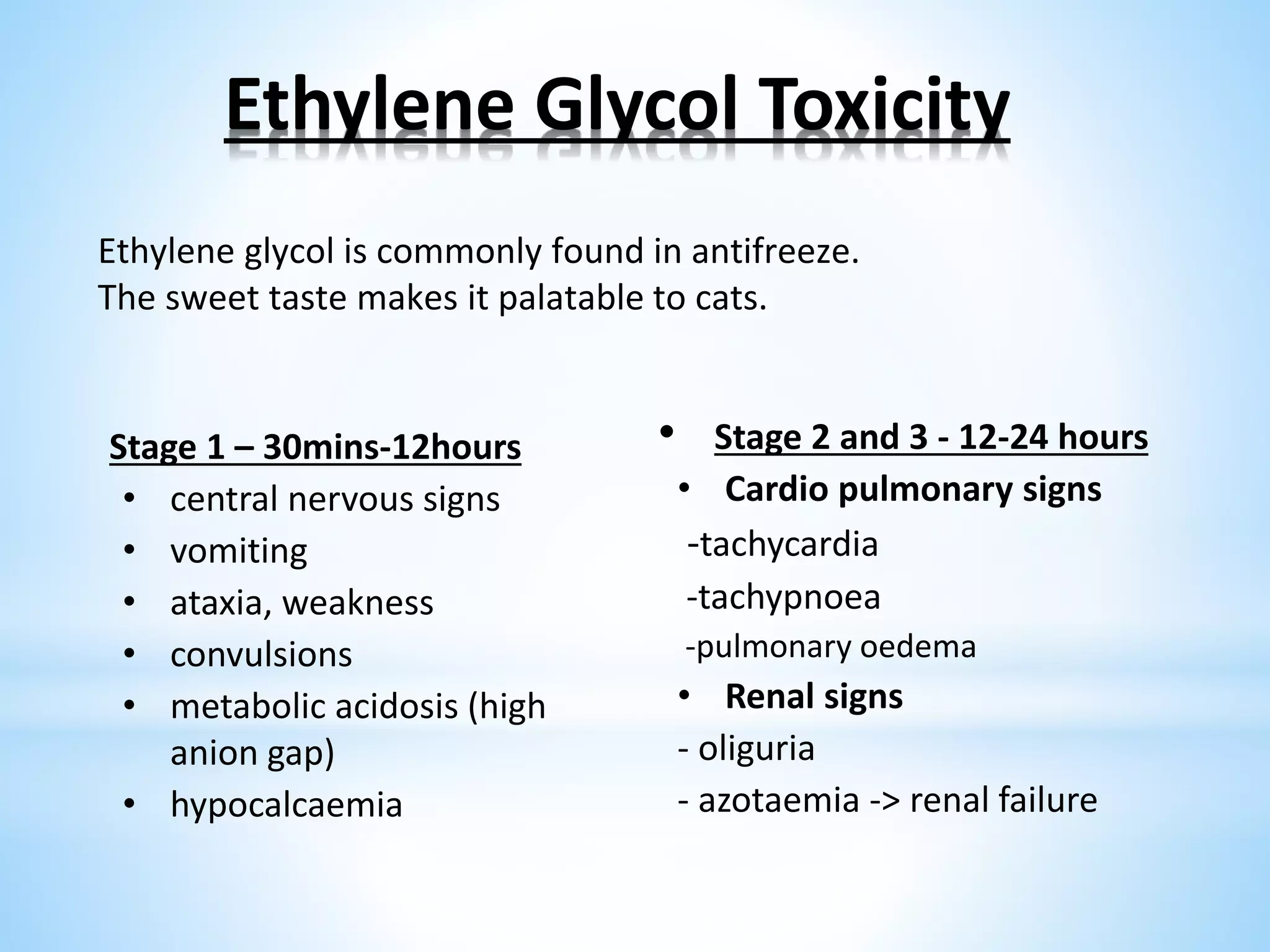 Ethylene glycol presentation | PPTX