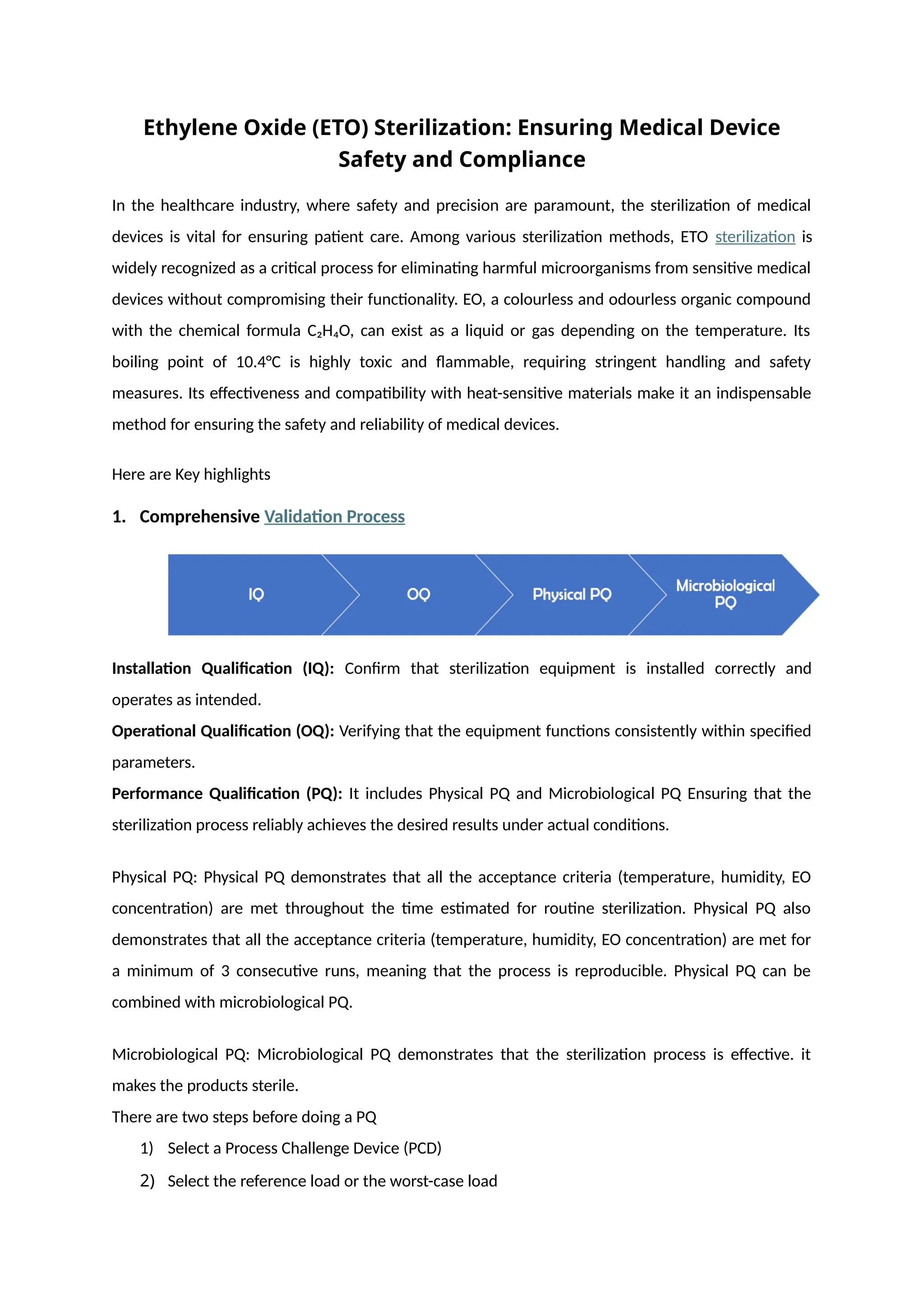 Ethylene Oxide (ETO) Sterilization Ensuring Medical Device Safety and Compliance.docx