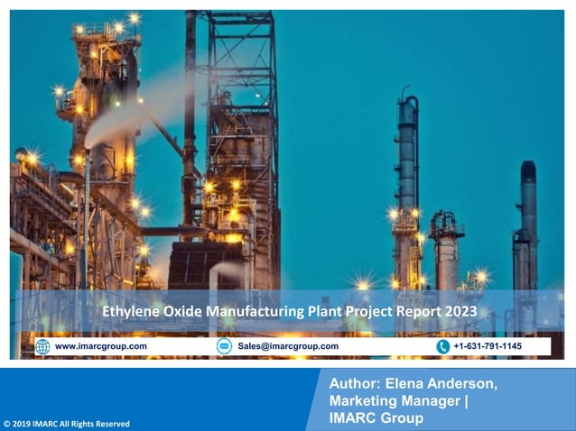 Ethylene Oxide Manufacturing Process | Project Report 2023: Machinery ...