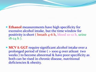 Ethyl Glucuronide | PPT