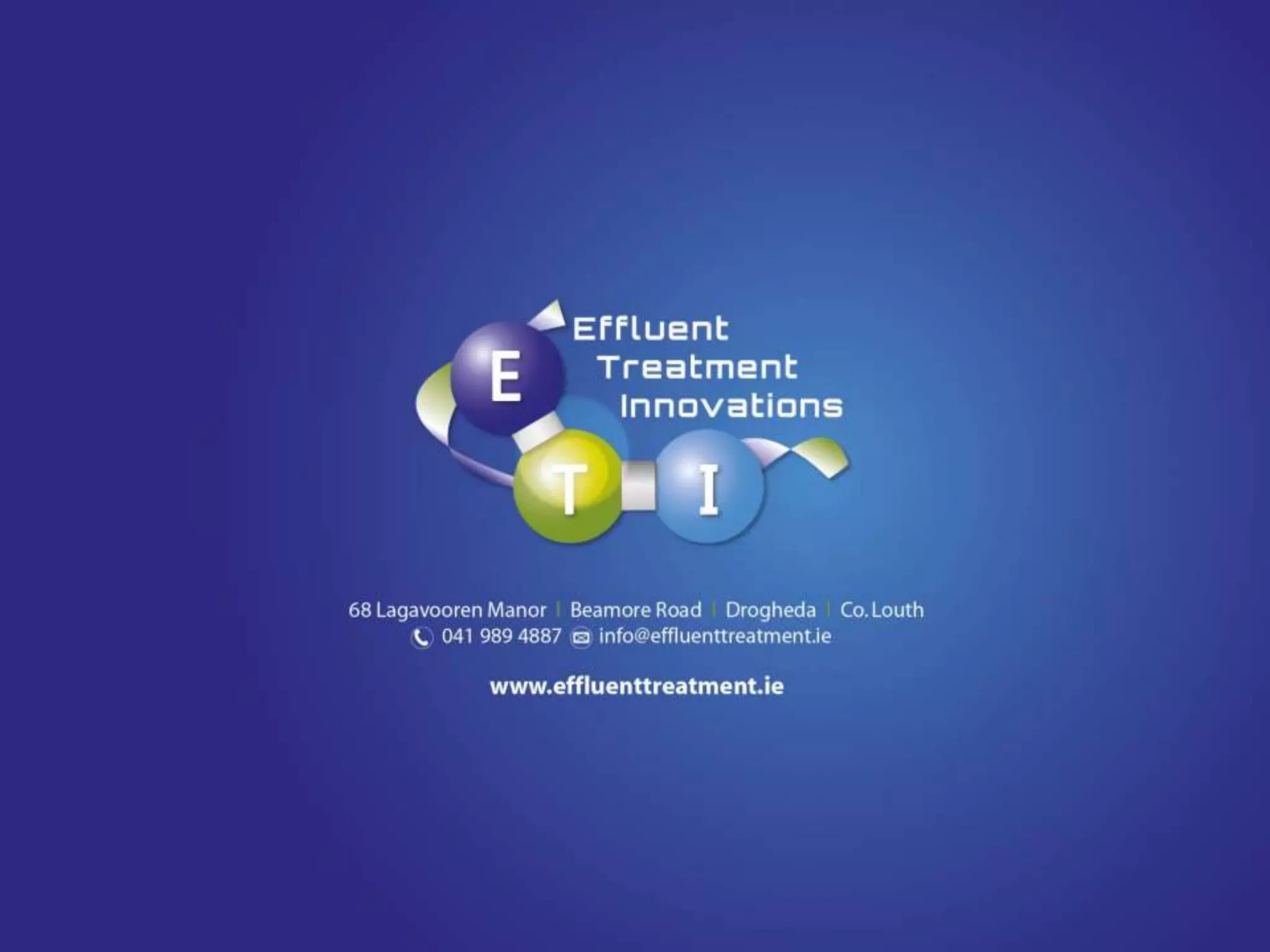 ETI Wastewater Consulting Presentation | PPTX | Environmental Services Industry | Industries