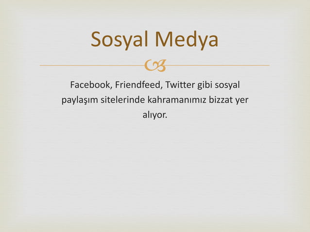 Eti Browni gold Sunum | PPT