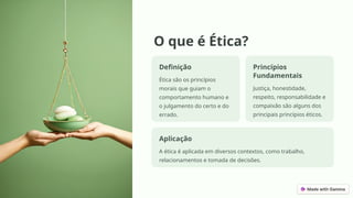 Aula sobre ética e valores religiosos.pp