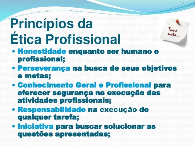 Etica profissional