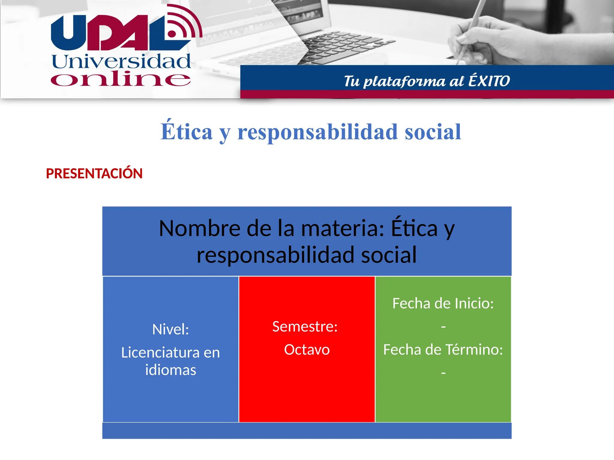 Etica responsabilidad social y los elementos empresariales | PPTX