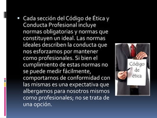 Etica valores y comportamiento profesional | PPTX