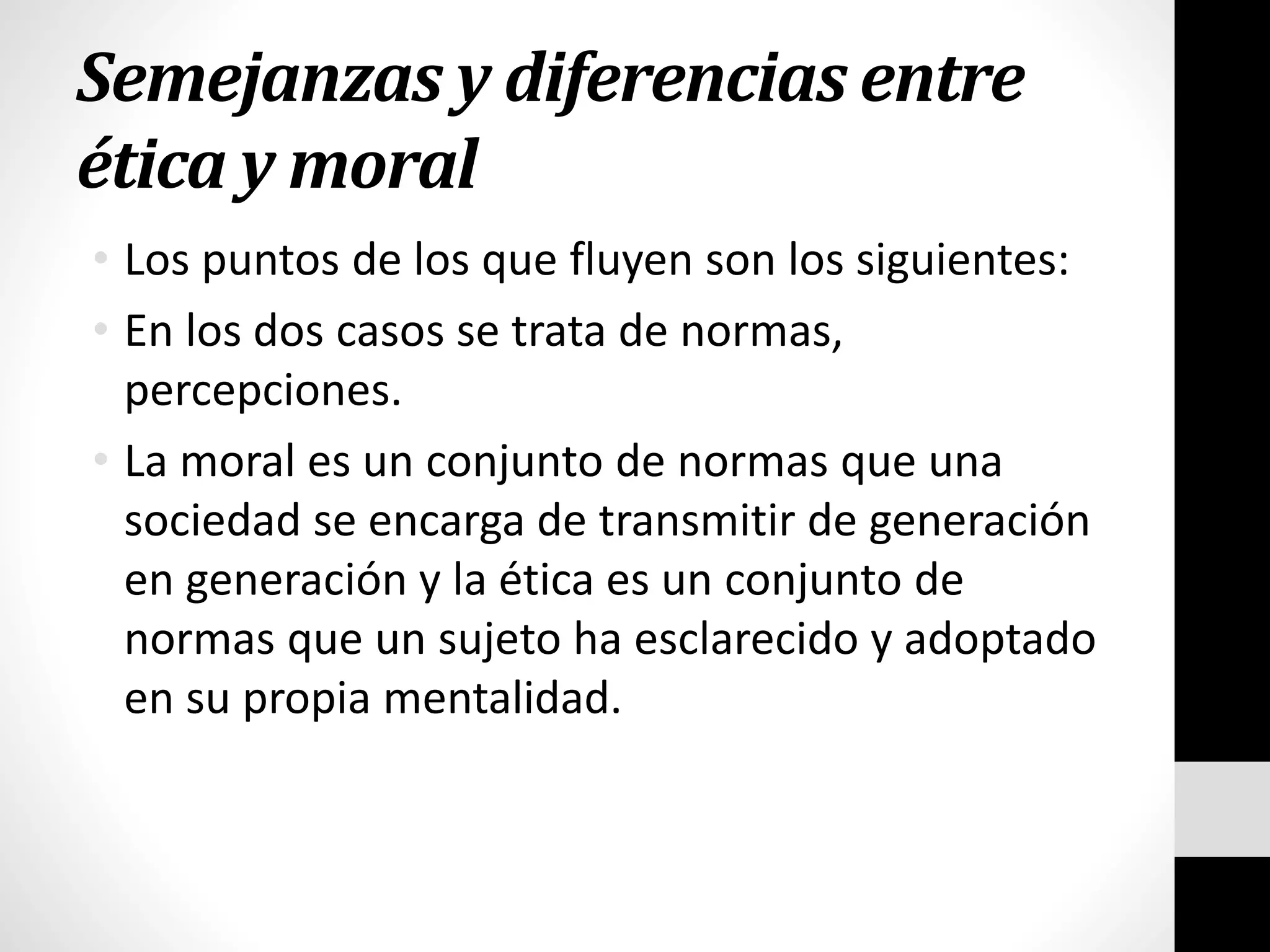 Etica y moral | PPT