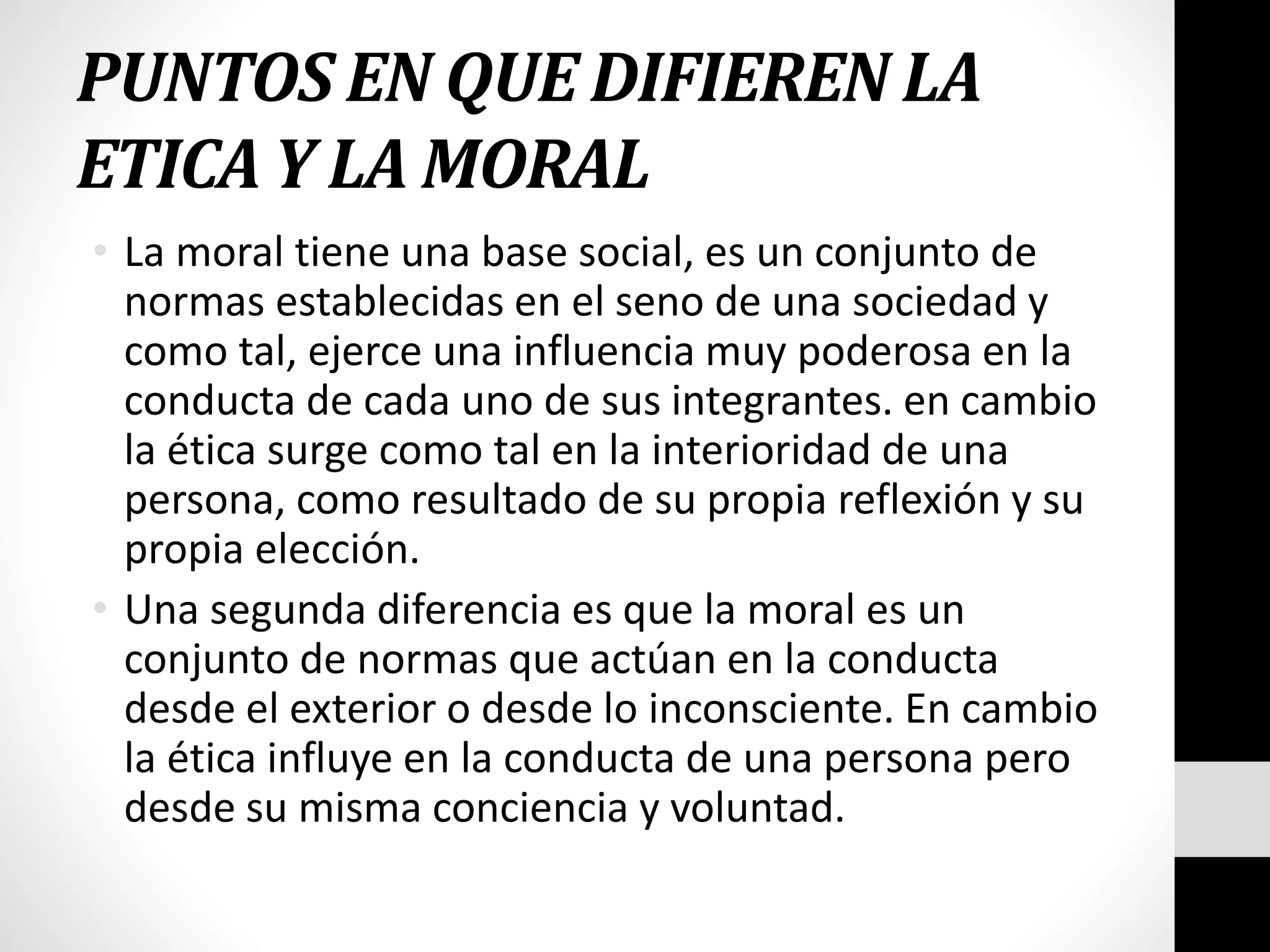 Etica y moral | PPT
