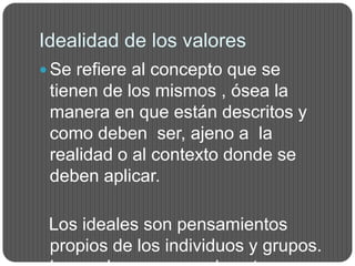 Etica y valores | PPTX