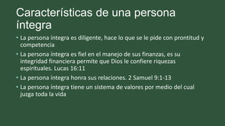 ETICA Y LOS VALORES PARA LA VIDA CRISTIANA | PPTX