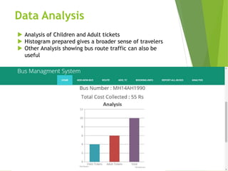 E-Ticketing System for public transport | PPTX