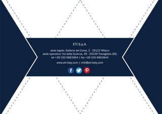 ETI Italy | company profile | ita | PDF