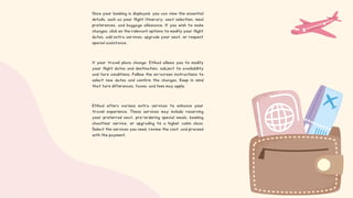 Etihad Manage Booking | PPT