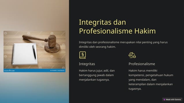 Etika-Profesi-Hakim didasarkan pada kode etik dan perilaku hakim.pptx