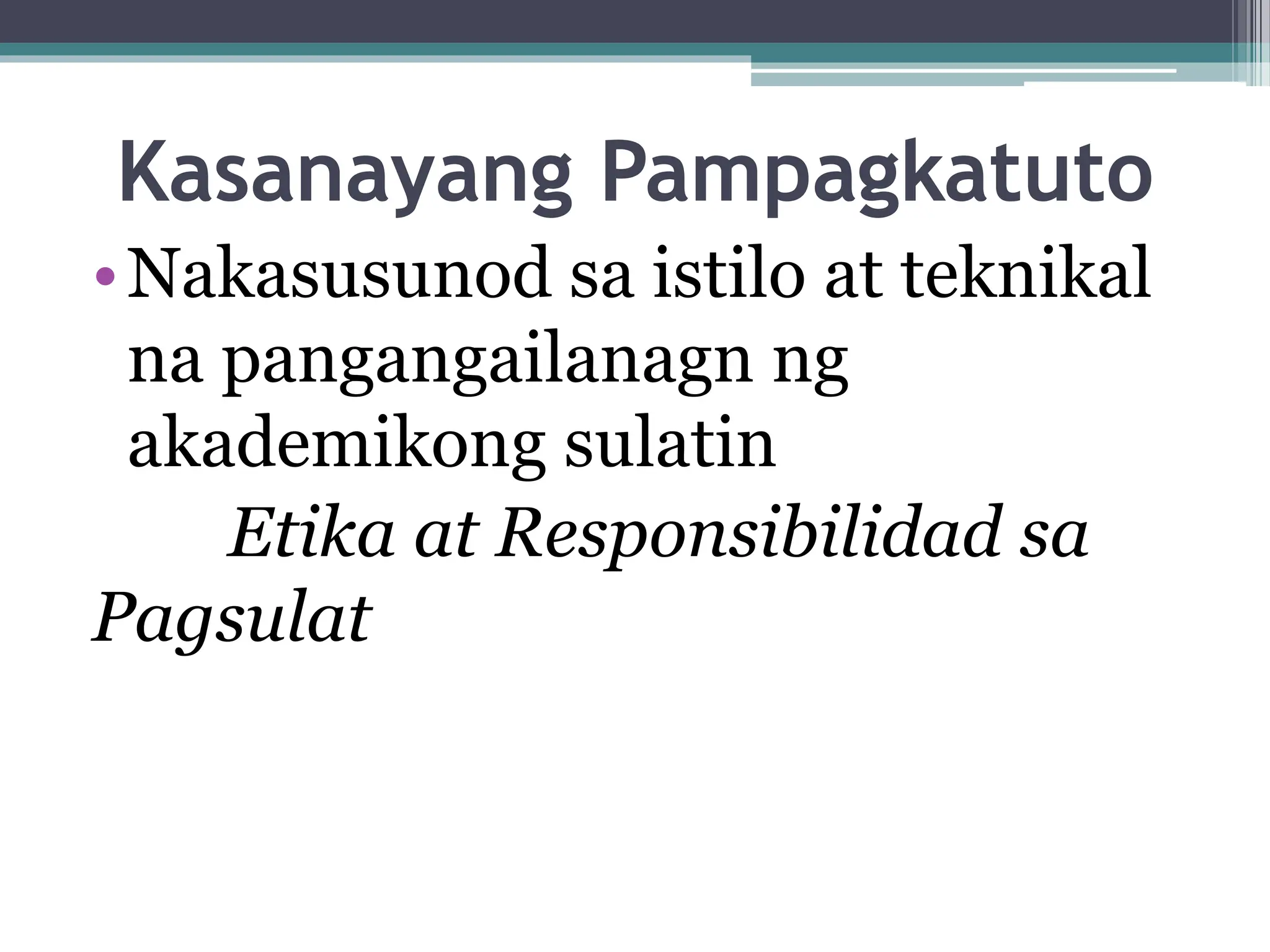 Etika at Responsibilidad sa Pagsulat.pptx