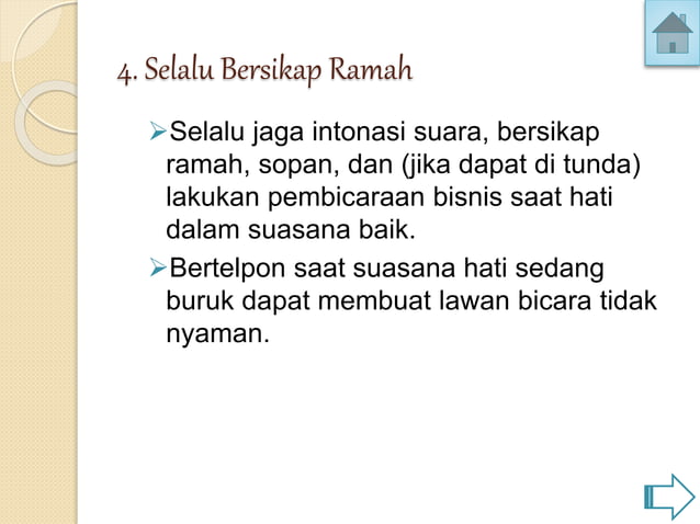 Etika bertelepon | PPTX